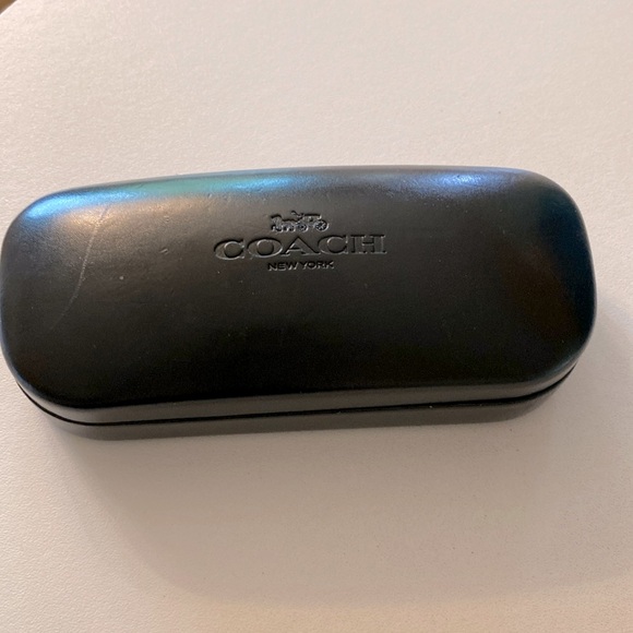 Coach | Accessories | Coach New York Black Eyeglass Case | Poshmark